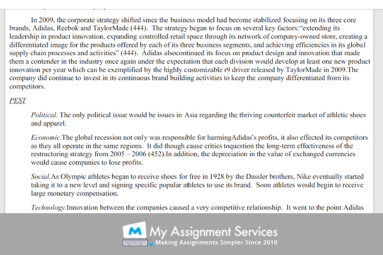 Adidas Case Study Help | SWOT Analysis of Adidas by Top Professionals